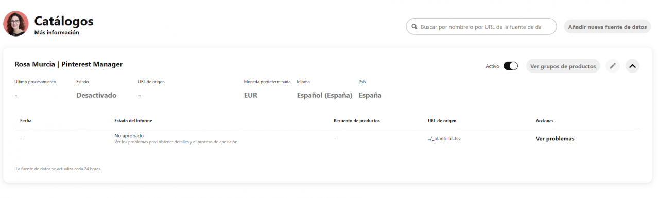 Como crear tu tienda en Pinterest – Rosa Murcia | Pinterest Manager